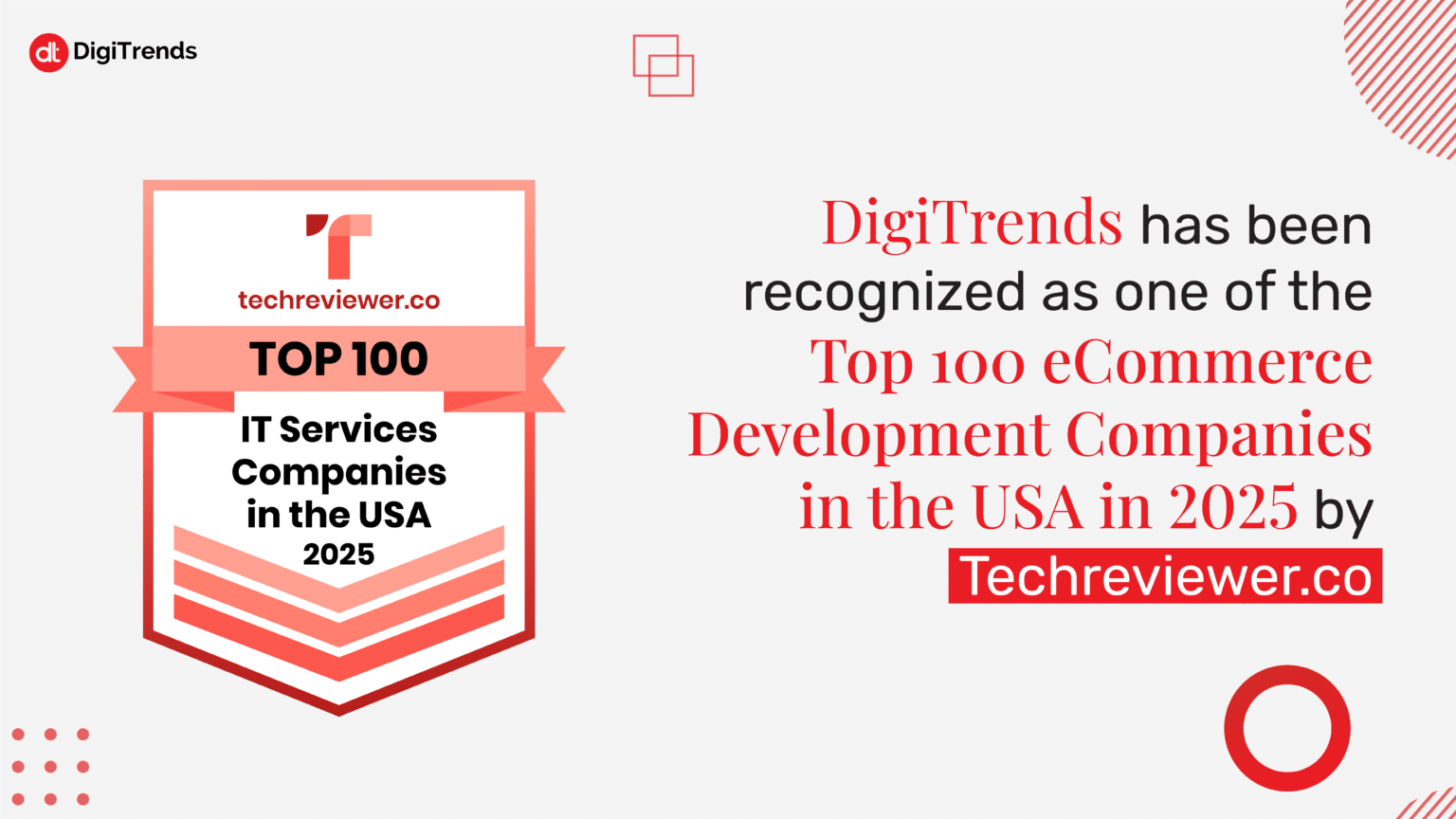 Top ECommerce Development Company USA 2025 | DigiTrends